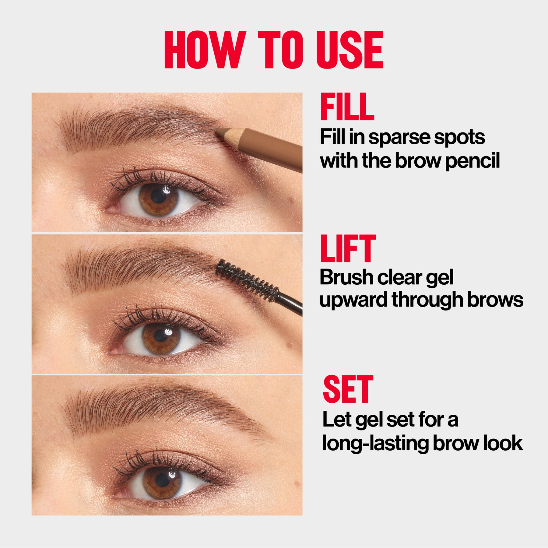 ColorStay Brow Fantasy™ Pencil & Gel | Revlon