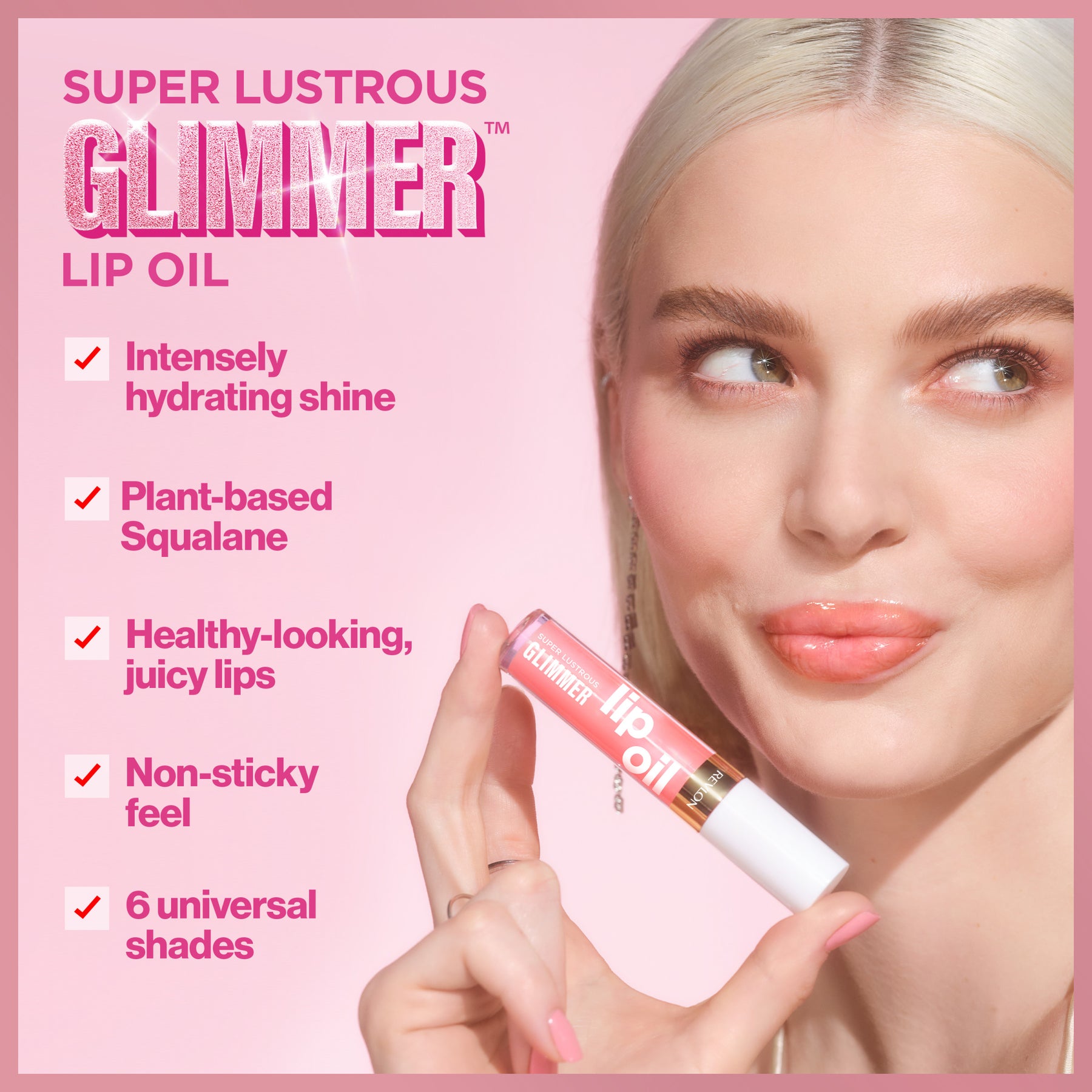 Super Lustrous™ Glimmer Lip Oil | Revlon
