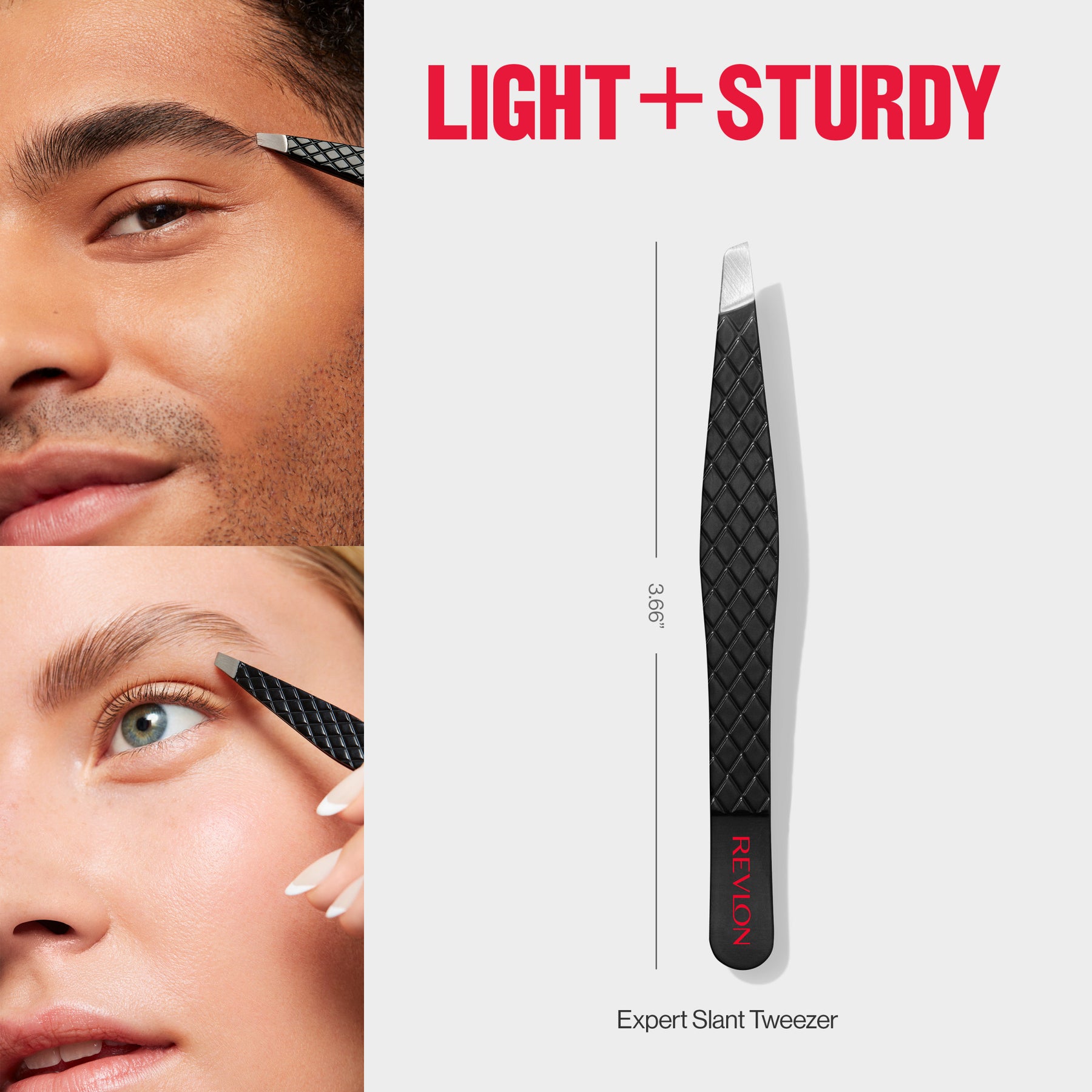 Expert Slant Tip Tweezers | Revlon
