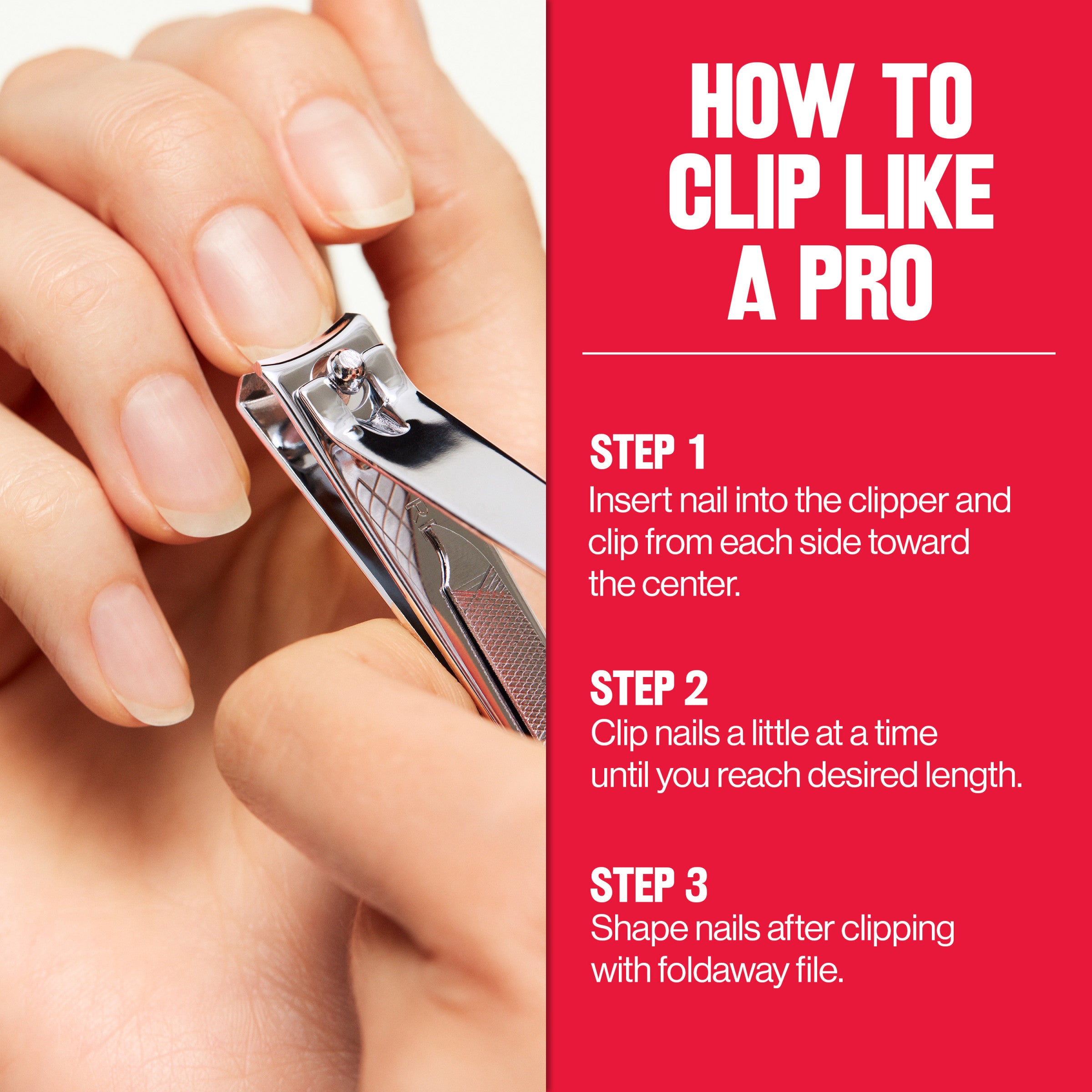 Clip nails store