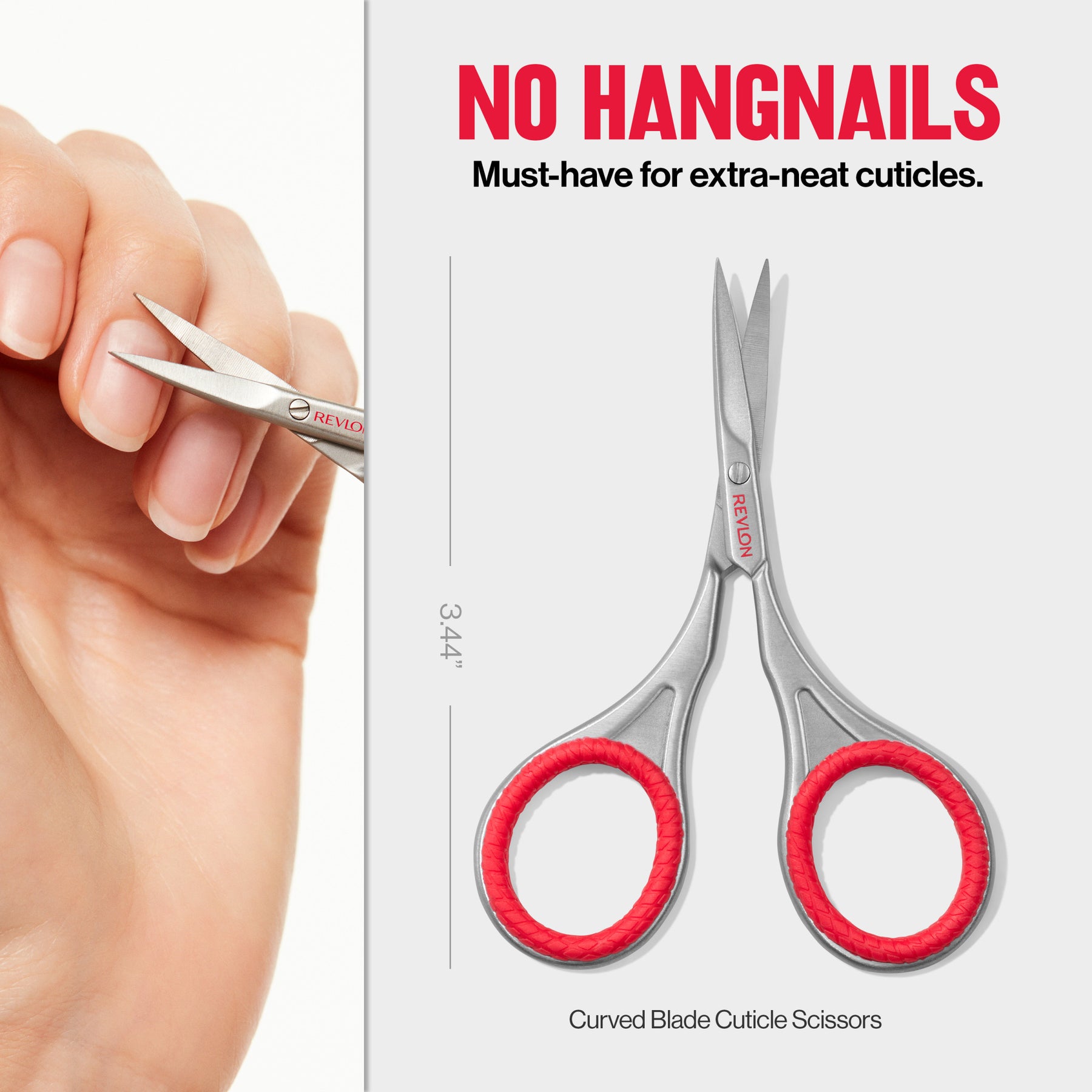 Curved Blade Nail Cuticle Scissors | Revlon
