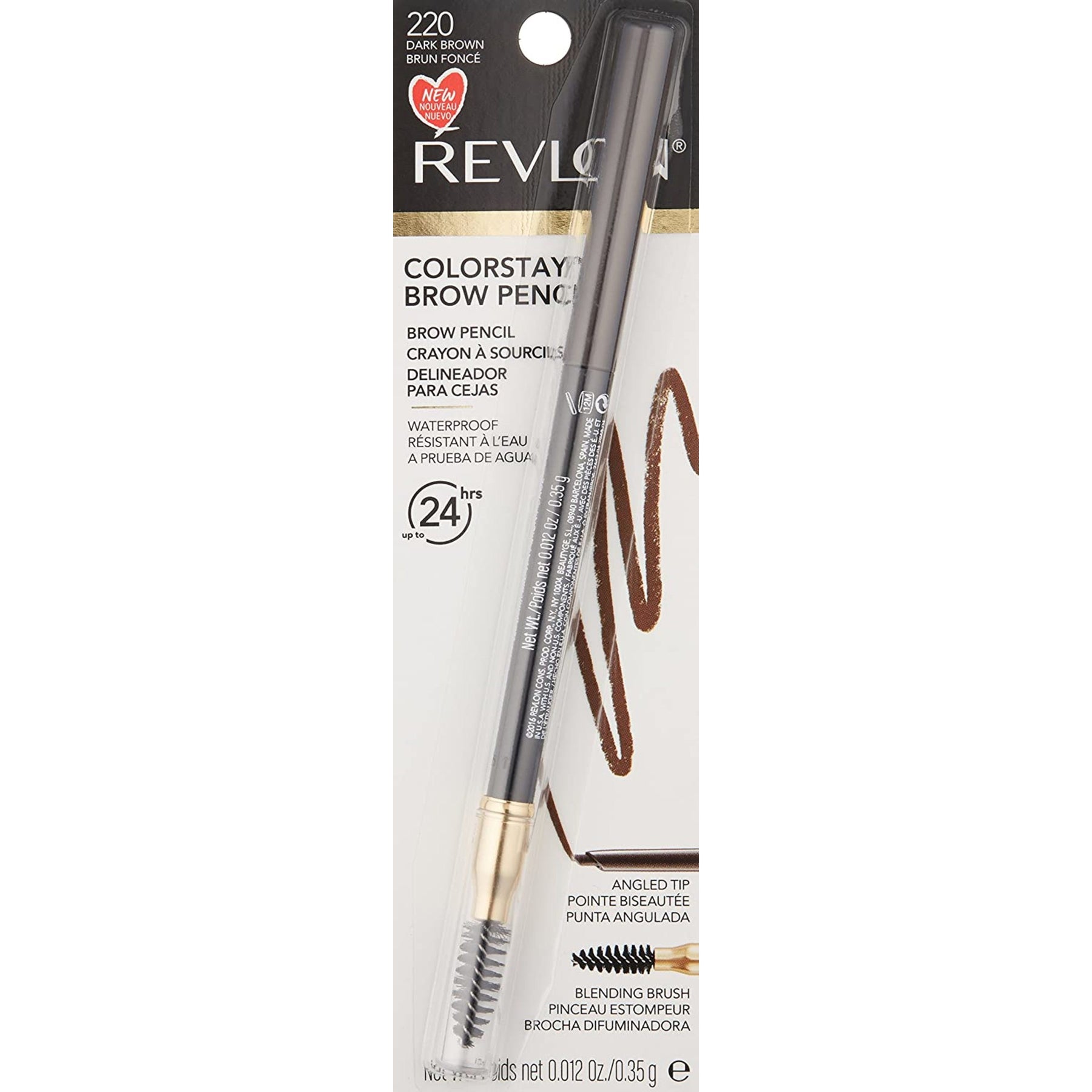 ColorStay™ Brow Pencil, With Blending Eyebrow Brush | Revlon