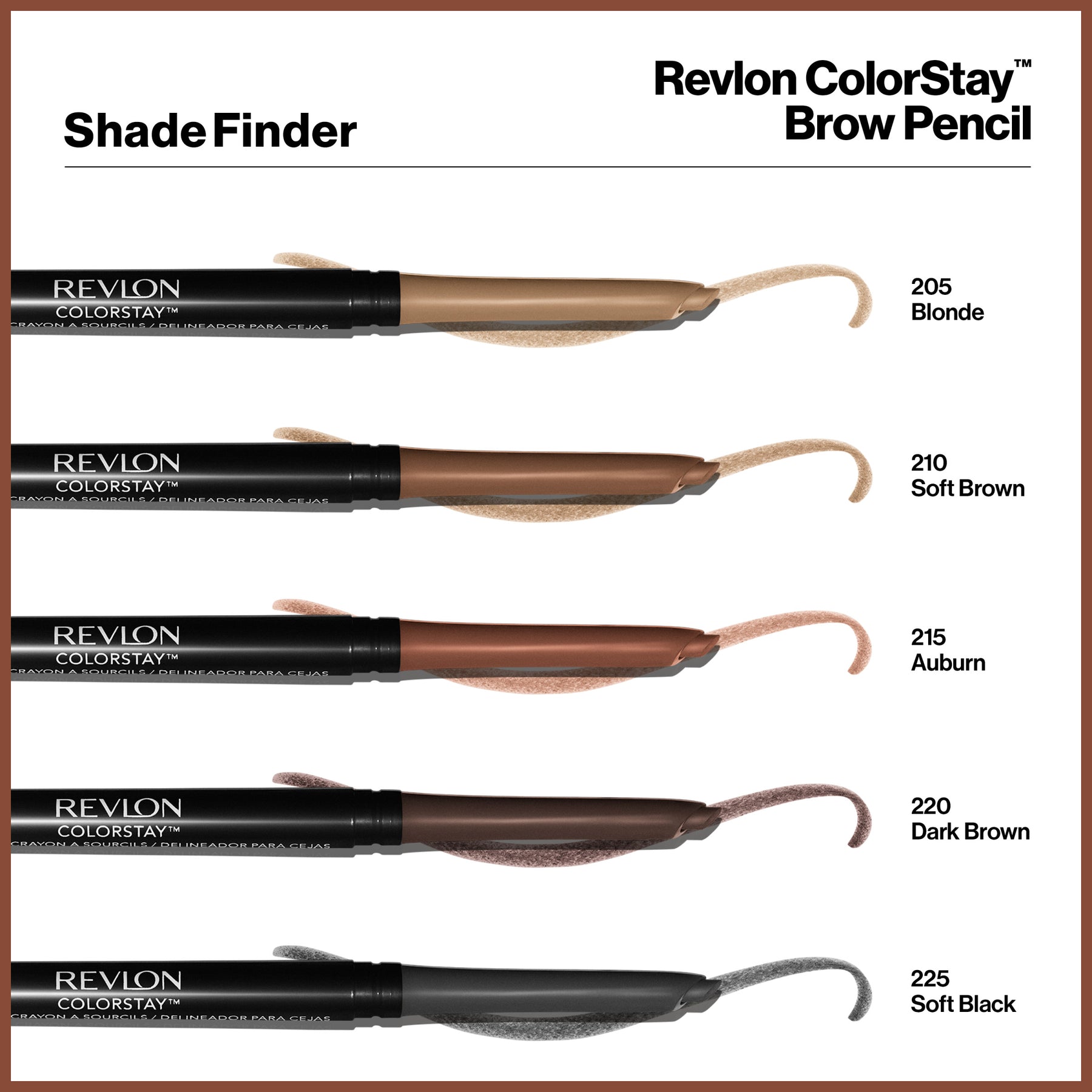 ColorStay™ Brow Pencil, With Blending Eyebrow Brush | Revlon